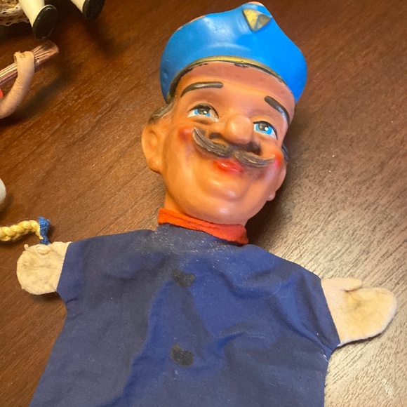 Games | Vintage Policeman Puppet Rubber | Poshmark